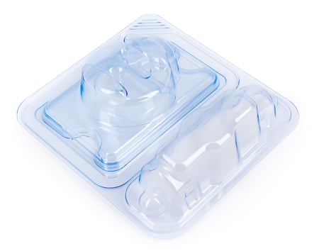 Thermoformed clamshell packaging store